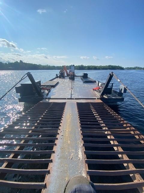 Commercial Sectional Barge w Ramp - Boats for Sale - Seamagazine