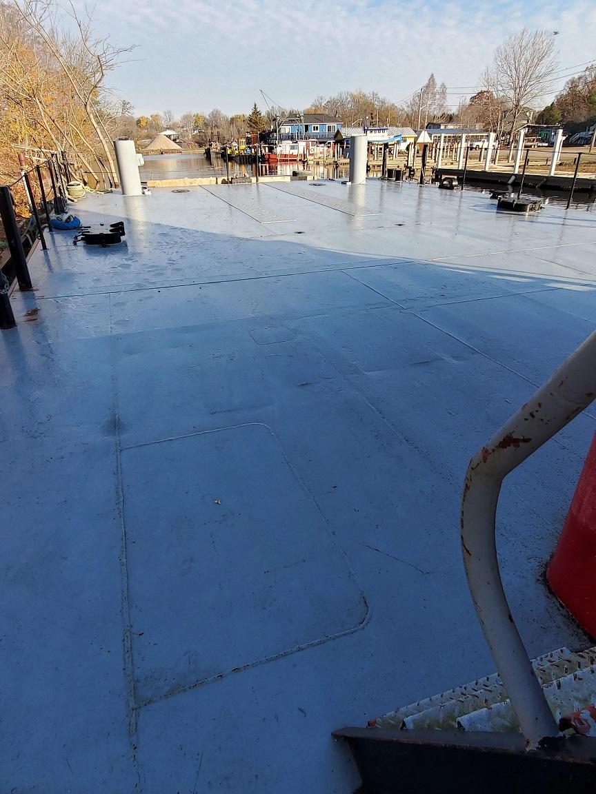 Commercial 60' Self Propelled Spud Barge - Boats for Sale - Seamagazine