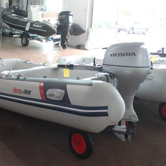 Honwave T35 with Honda BF15D and ceredi lauching wheels. - Boats for ...